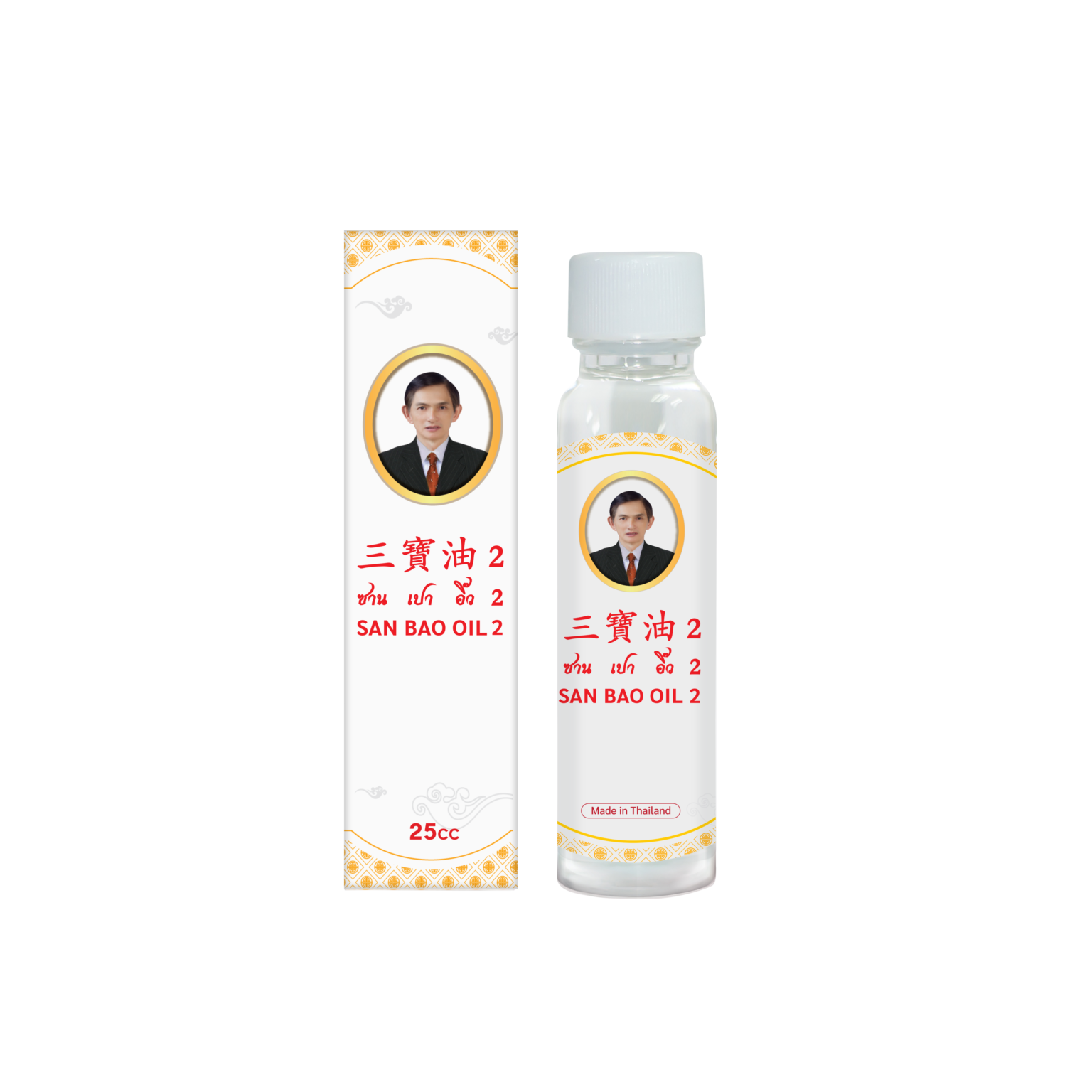 ซานเปาอิ๊ว – สีขาว 25 มล. (ขวด) – SANBAO INTER GROUP